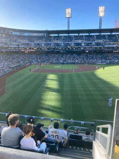 Seat view reviews from PNC Park , home of Pittsburgh Pirates