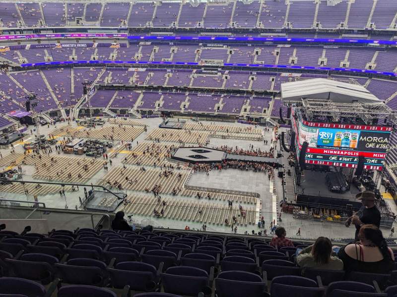 Vikings Stadium Seating Section 346 At U.S. Bank Stadium