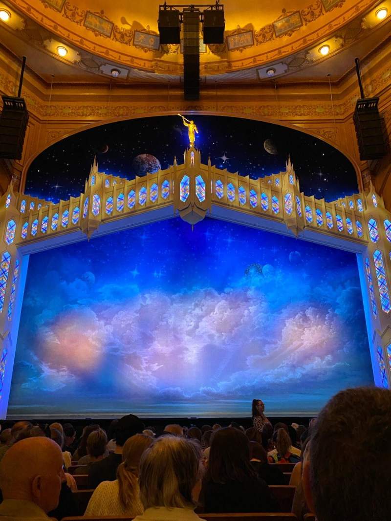 Princess Theatre, Melbourne, section Stalls, row M, seat 23, page 1