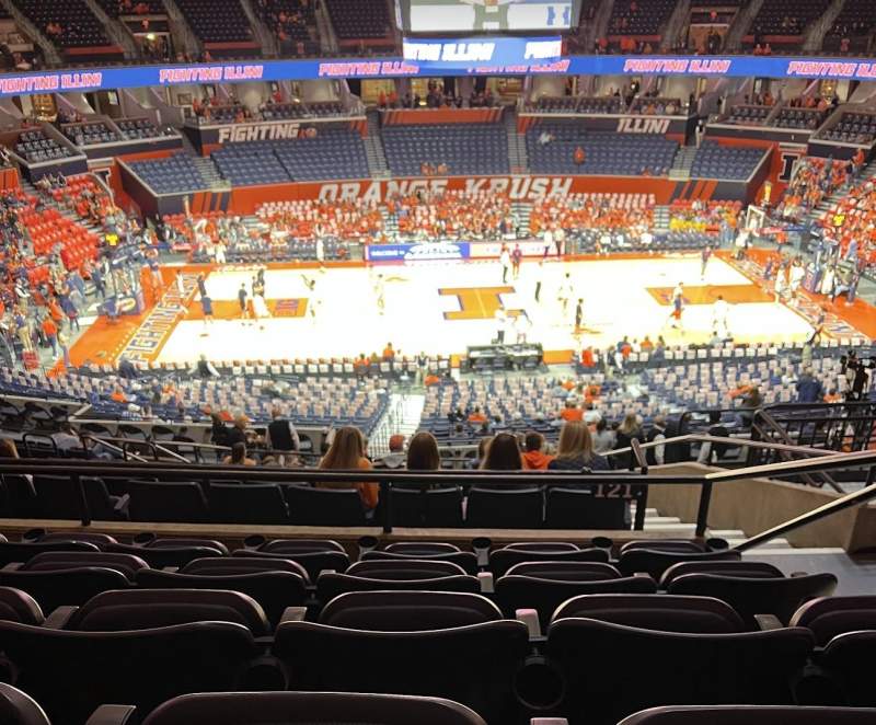 Fighting Illini Basketball Seating Chart