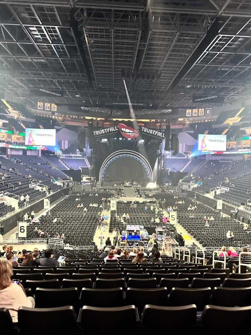 Chase Center - Interactive concert Seating Chart - Section floor 2