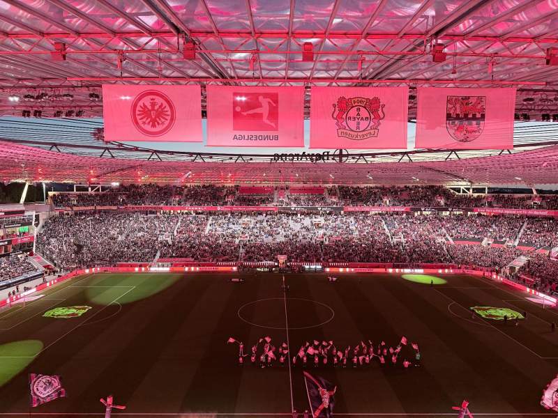 Bayarena, section B7, row 11, seat 24, home of Bayer Leverkusen, page 1
