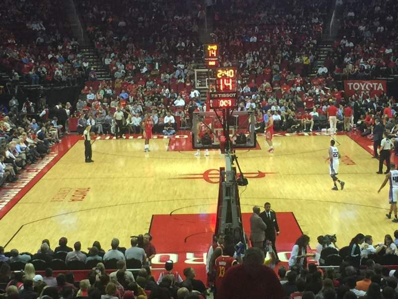 Rockets Seating Chart Section 101