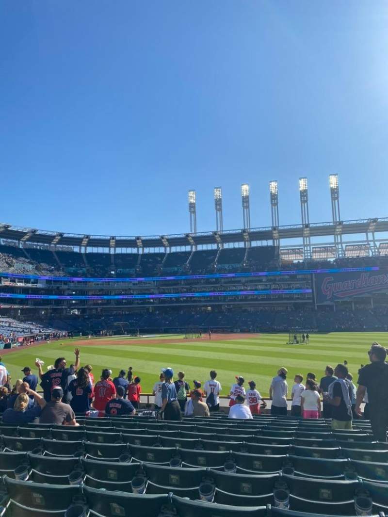Progressive Field Interactive Seating Chart