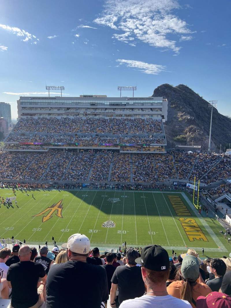 Sun Devil Stadium Interactive Seating Chart 110 Best Sun Devil Stadium